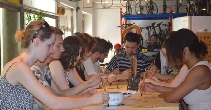Beijing Wangfujing Calligraphy Class Nearby Forbidden City - Key Points