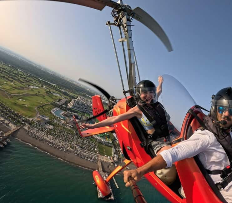 Belek Golf Courses Gyrocopter Tour - Itinerary Breakdown: What to Expect
