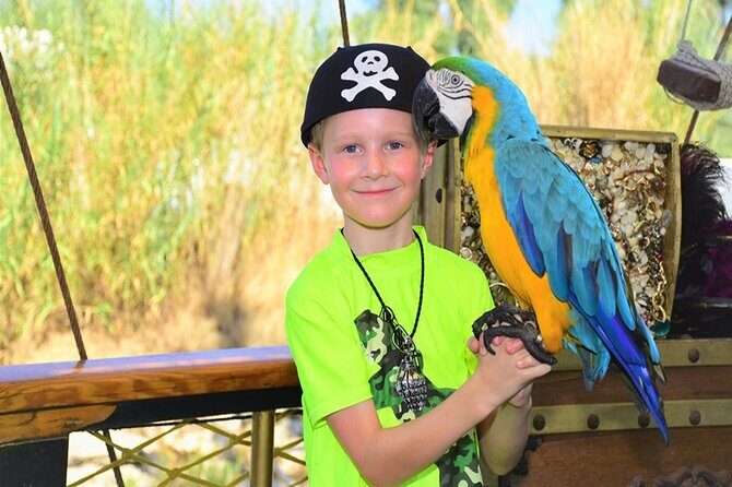 Belek Pirate Boat Trip With Animations and Lunch - FAQs