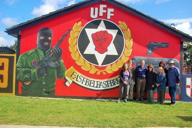 Belfast original taxi drivers 2hr of The history of terror tour - Key Points