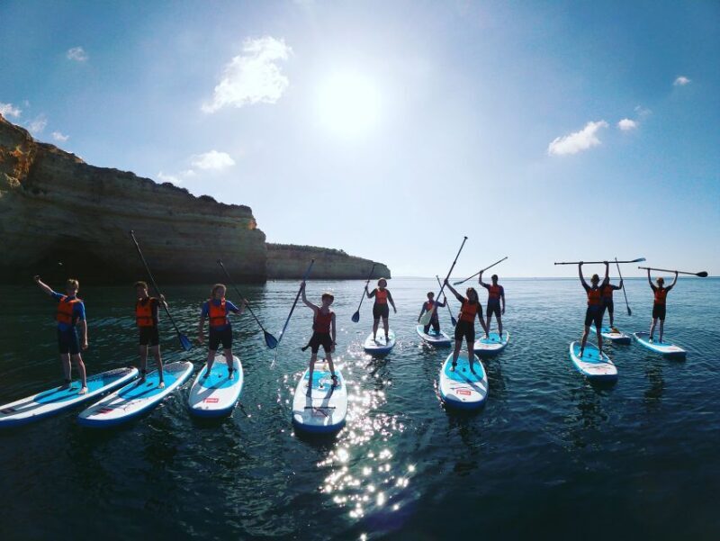 Benagil: Benagil Cave Stand Up PaddleBoard Tour at Sunrise - Discovering the Algarve by Paddleboard