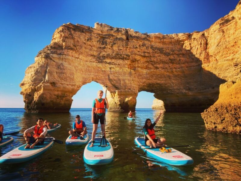 Benagil: Benagil Cave Stand Up PaddleBoard Tour at Sunrise - Accessibility, Safety, and What to Bring