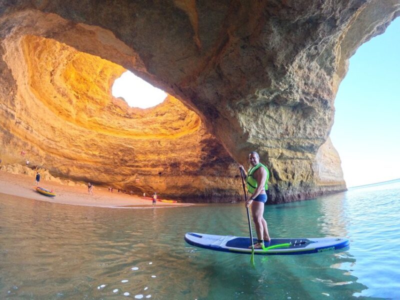 Benagil: Benagil Caves Guided Kayak Tour with Free 4K Photos - Equipment and Amenities