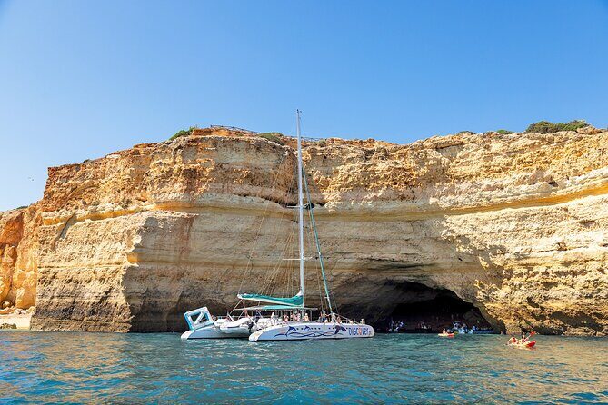 Benagil Catamaran Sailing Cruise with Lunch from Portimão - Key Points