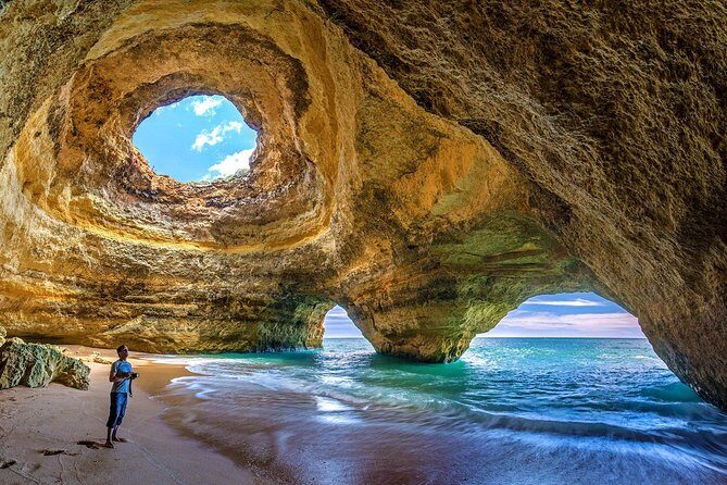 Benagil Cave by Boat + Carvoeiro + AlgarSeco Caves by Minivan from Lagos - Key Points
