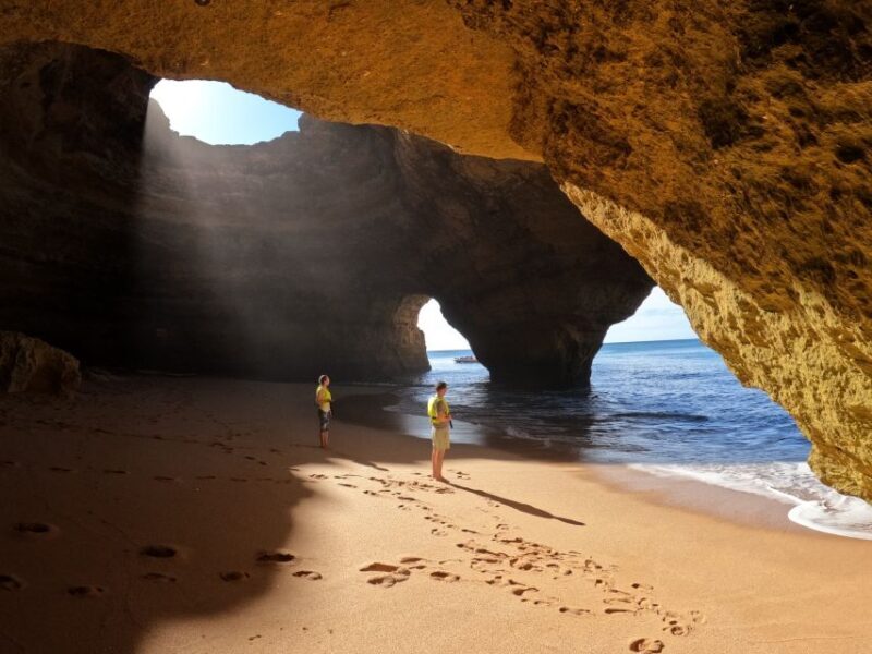 Benagil: Caves, Beaches, and Secret Spots Guided Kayak Tour - The Itinerary in Detail