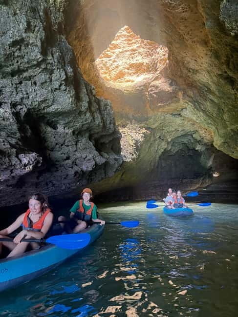 Benagil: Guided Kayak Tour inside caves and Praia da Marinha - The Sum Up: A Fun, Scenic, and Authentic Algarve Adventure
