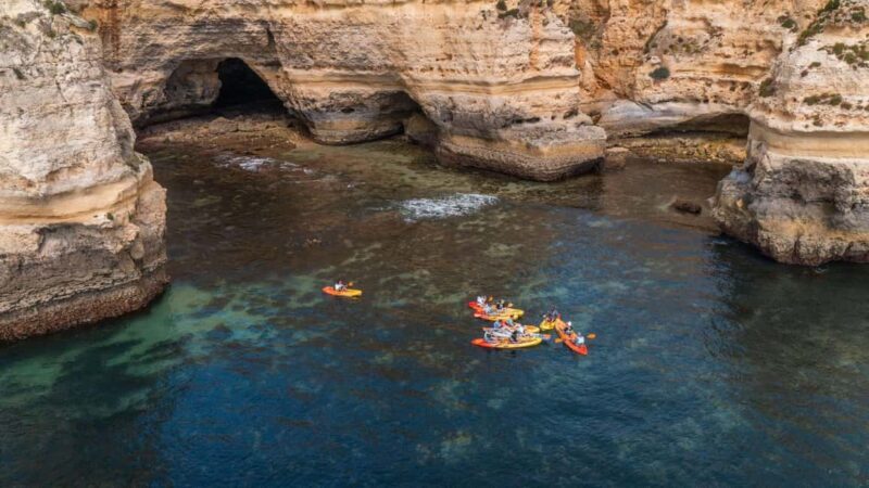 Benagil Kayak Tour  Small Group With 2 Guides - What’s Included and What’s Not