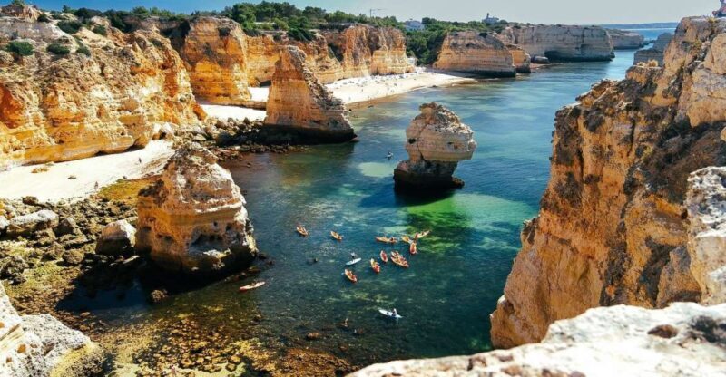 Benagil: Sunrise kayak tour Benagil caves and secret spots - An In-Depth Look at the Sunrise Kayak Tour