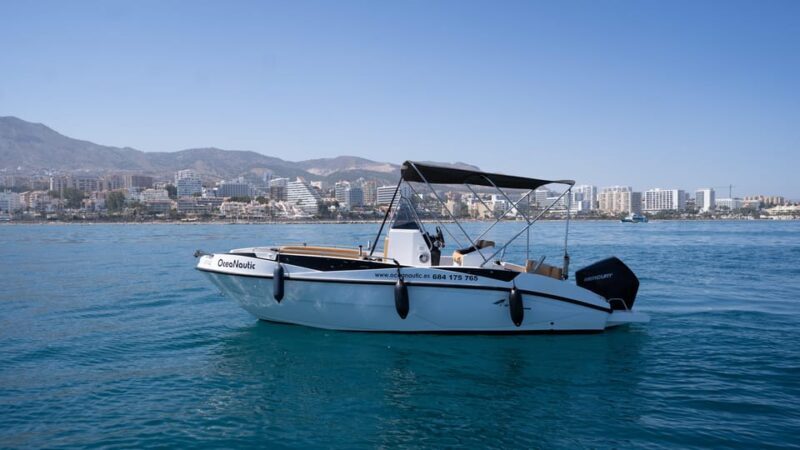 Benalmadena: Boat Rental in Malaga for hours - Scenic and Wildlife Opportunities