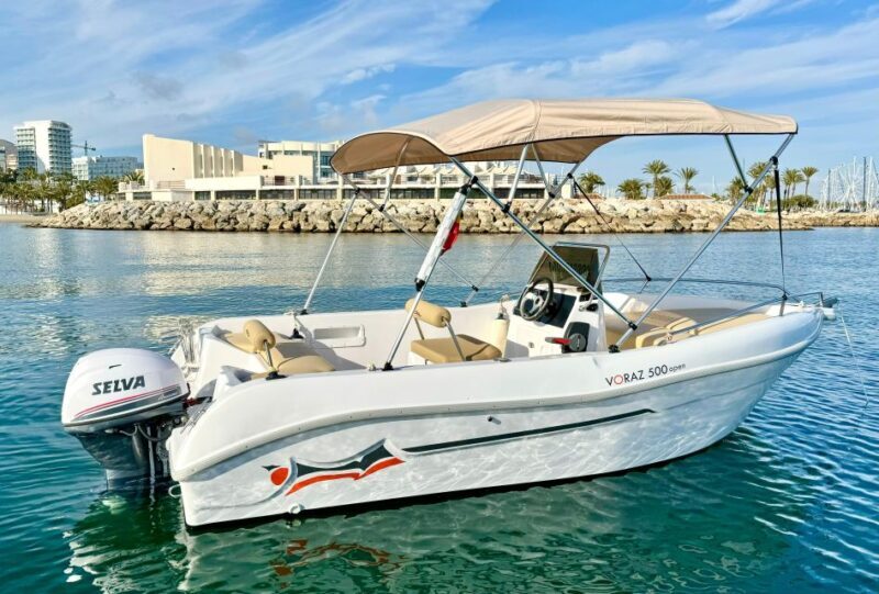 Benalmádena: Costa del Sol License-Free Boat Rental - FAQ