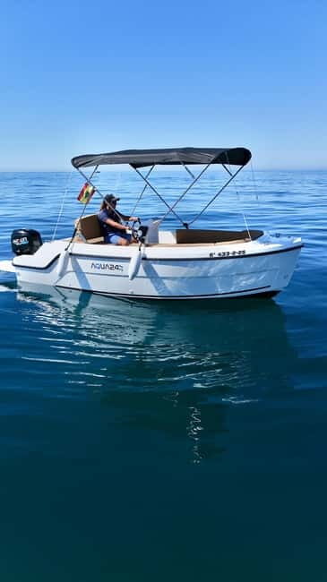 Benalmádena: license-Free Rent Boat for Dolphin Watching - Key Points