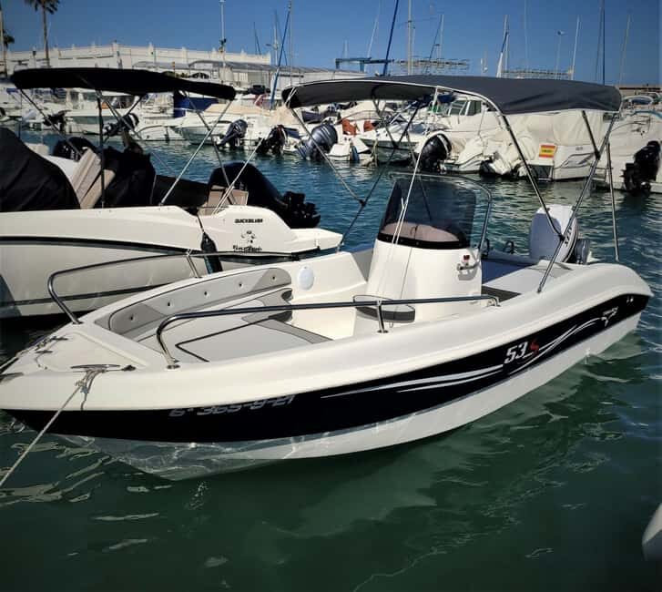 Benalmádena: No qualification! You are the captain! - Discovering the Malaga Coast from the Sea