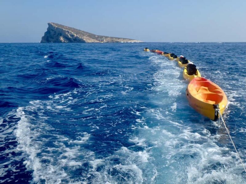 Benidorm: Guided Kayak Tour with Snorkeling and Photos - The Flavour of Benidorm’s Coastline