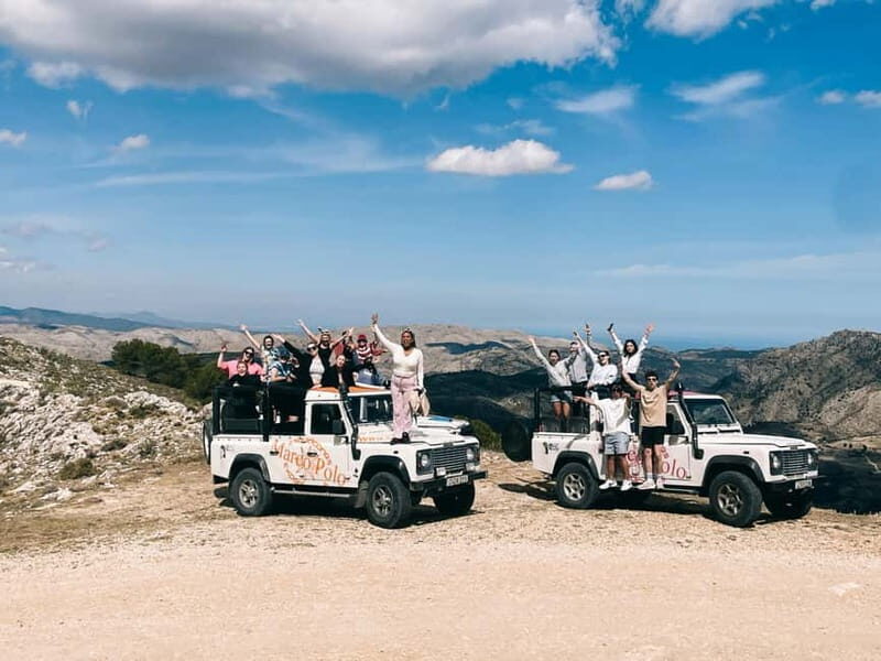 Benidorm: Mountains Half-Day Jeep Trip to Algar Waterfalls - Exploring Fuentes del Algar