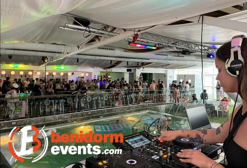 Benidorm Pool Party with DJs, Foam Cannons, & Food - An In-Depth Look at the Experience