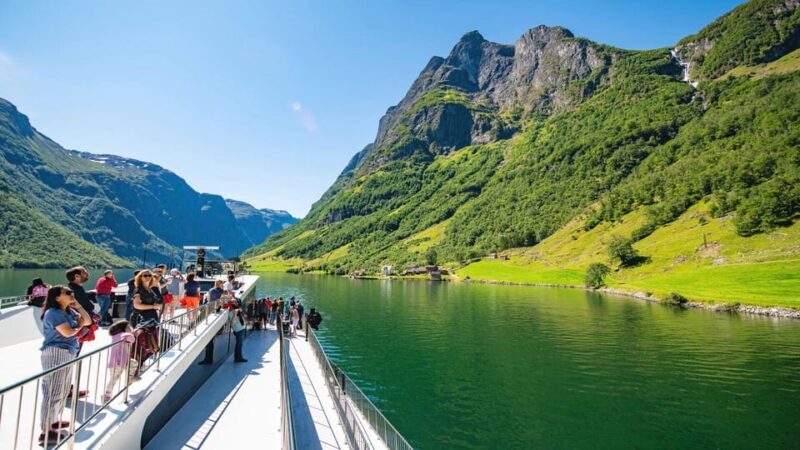 Bergen: Flam Railway, Stegastein View Point and Fjord Cruise - Fjord Cruise: Close-Up of Norway’s Natural Majesty