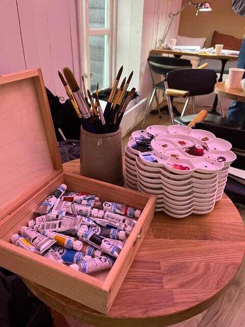 Bergen: paint Norwegian landscape with watercolor - Practical Tips for Participating