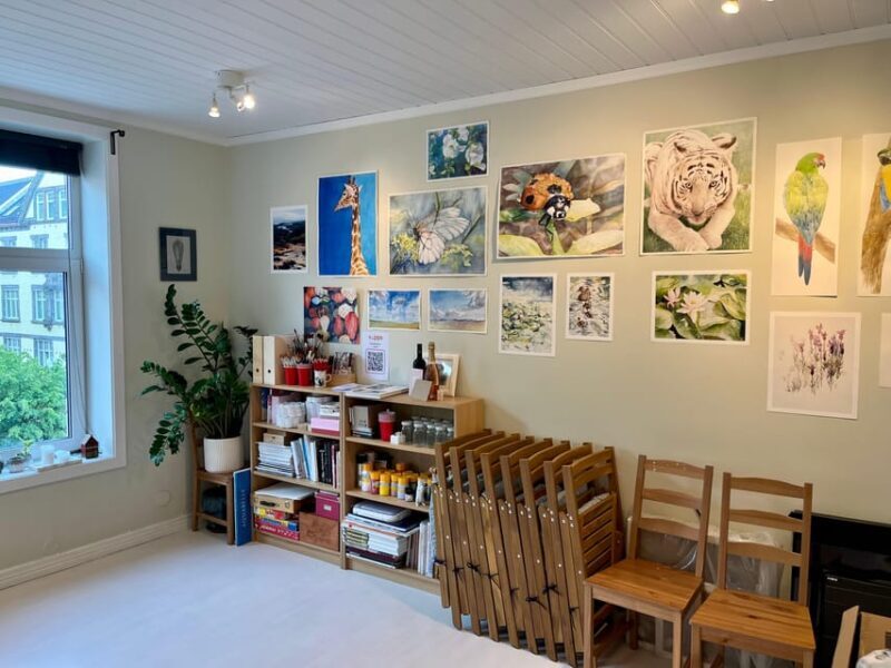 Bergen: paint Norwegian landscape with watercolor - FAQs