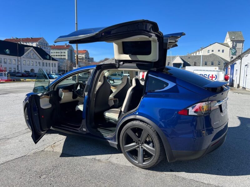 Bergen: Private City Tour with the Best of Hardangerfjord - The Road and the Ride: Tesla Comfort