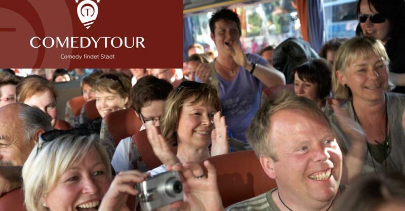 Berlin: 1.5-Hour Comedy Bus Tour in German - Key Points