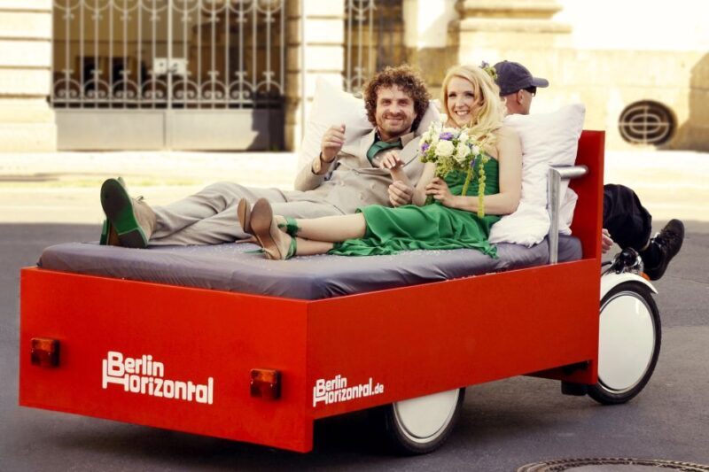 Berlin: City Sightseeing Tour in a Unique BedBike - An Innovatively Relaxed Way to See Berlin