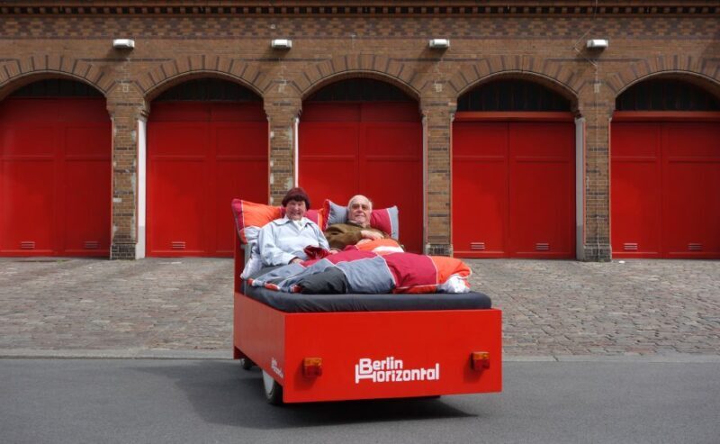 Berlin: City Sightseeing Tour in a Unique BedBike - The Itinerary in Detail