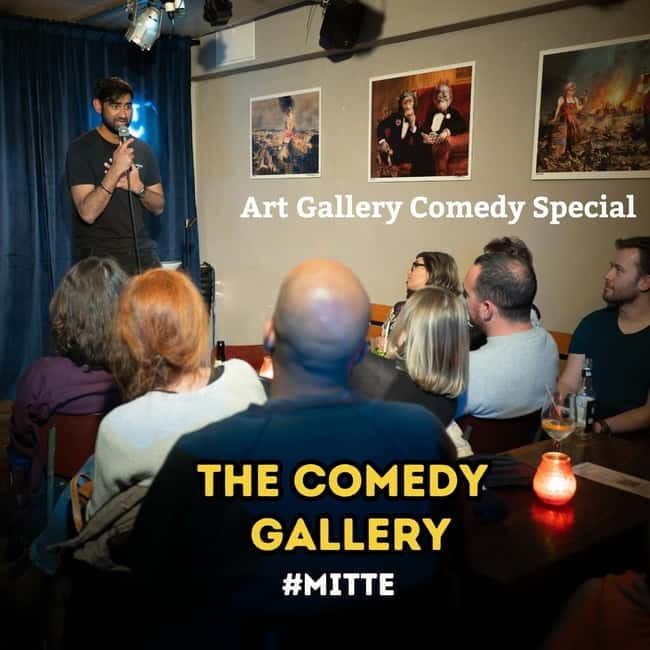 Berlin: English Comedy in an Art Gallery - Who Would Love This Experience?