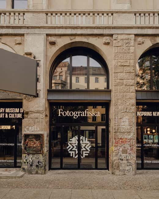 Berlin: Fotografiska Entry plus Guided Tour (English) - The Venue: A Heritage Building Turned Cultural Landmark