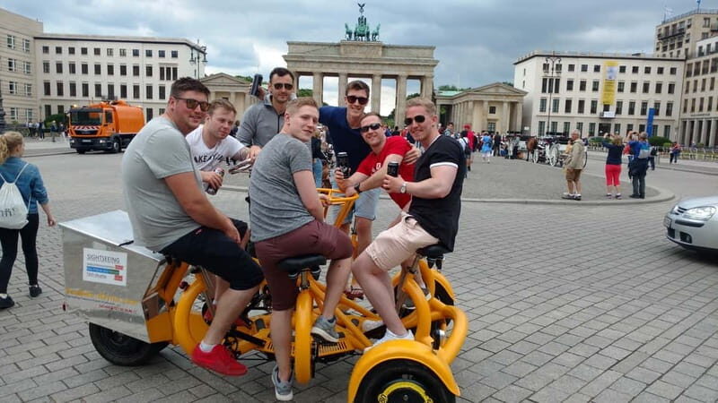 Berlin: Fun Private Guided Sightseeing Tours with Teambikes - What to Expect at Each Stop