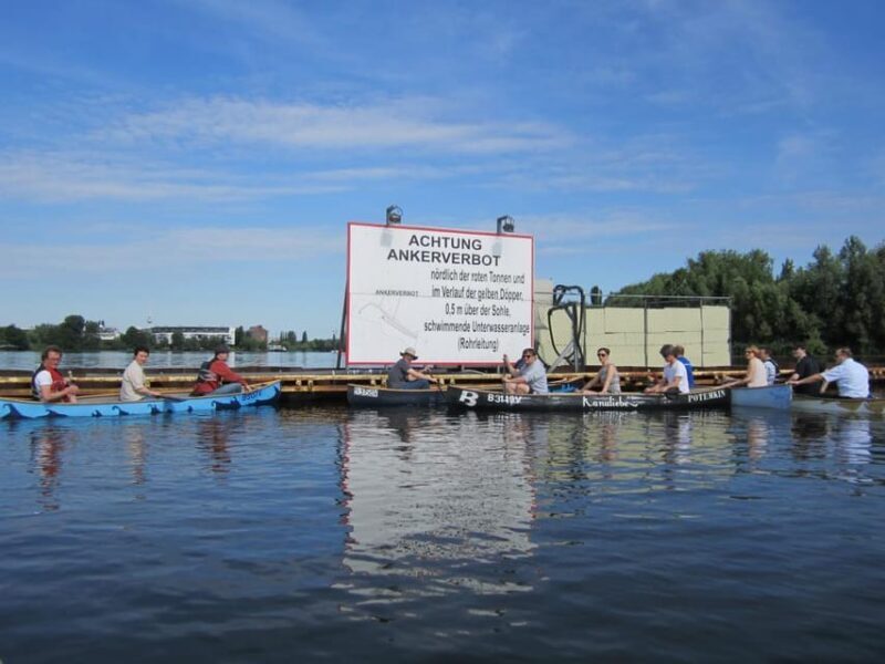Berlin: guided canoe | kayaktour - The Rummelsburg Bay and the Stasi Prison