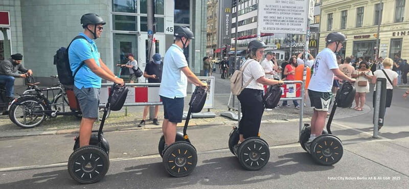 Berlin: guided Segway tour in the heart of the city - The Experience on the Ground