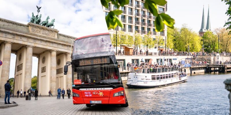 Berlin: Hop-On-Hop-Off Bus with Boat Cruise Option - Key Points