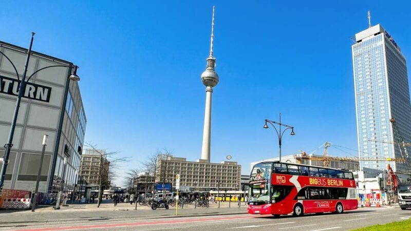Berlin: Hop-On Hop-Off Sightseeing Bus with Boat Options - The Added Value of Guided Walks and Evening Tours