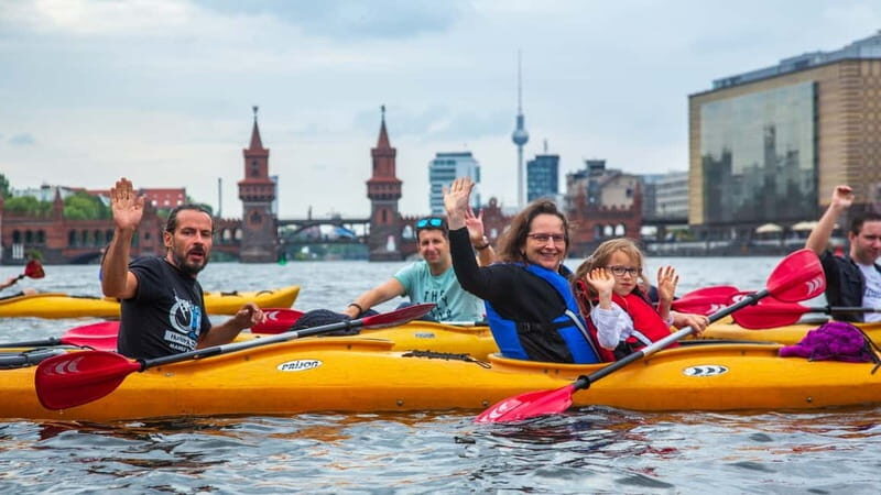 Berlin: Kayaking Tour East - Kreuzberg and Spree river - The Experience in Detail