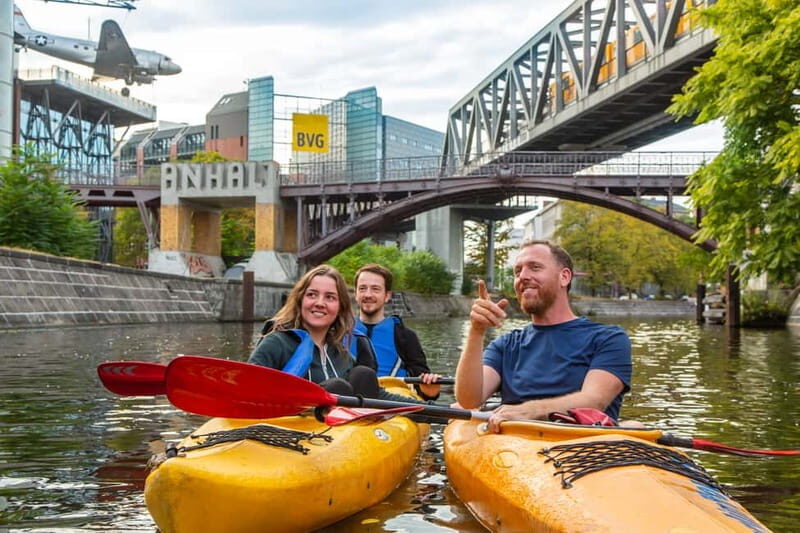 Berlin: Kayaking Tour West - one-way tour - The Experience on the Water