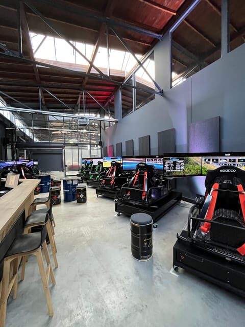 Berlin: Race Factory full-motion racing simulator ride - The social and relaxed side