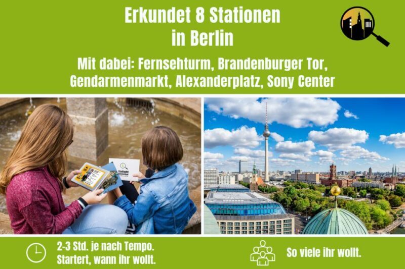 Berlin: Self-Guided Family and School Class Scavenger Hunt - Discover Berlin through a Self-Guided Family and School Class Scavenger Hunt