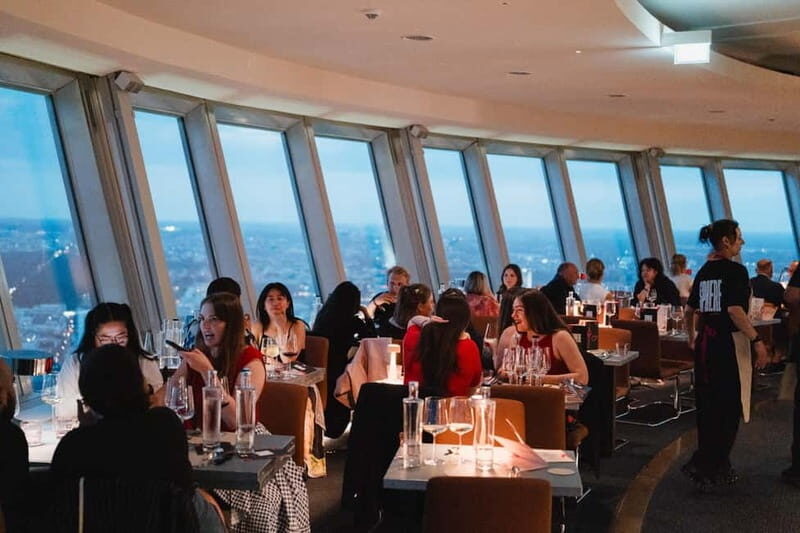 Berlin: TV Tower SPHERE Restaurant Tim Raue Entry Ticket - An Unforgettable View of Berlin from the Iconic TV Tower