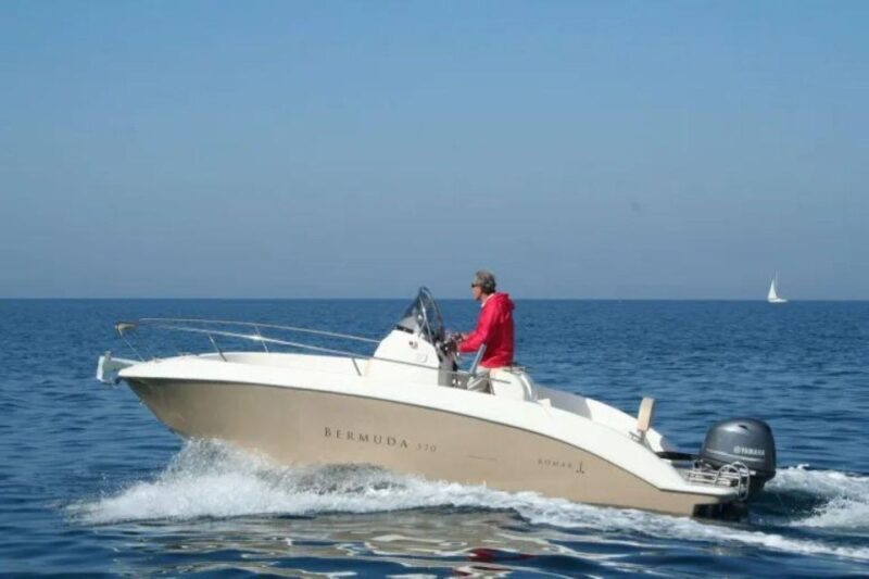 BERMUDA 570 Boat rental without a license - Key Points