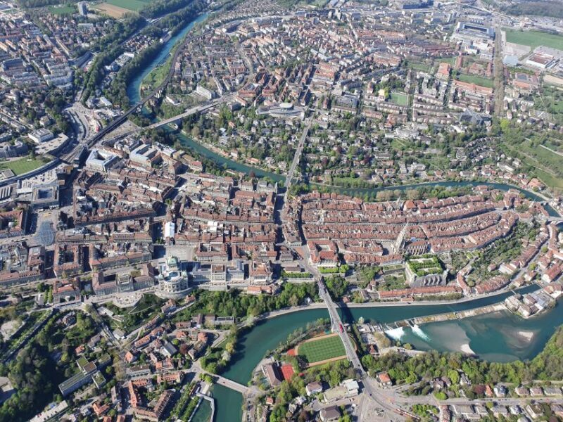Bern: Private 18-Minute Helicopter Flight for up to 3 People - The Itinerary in Detail