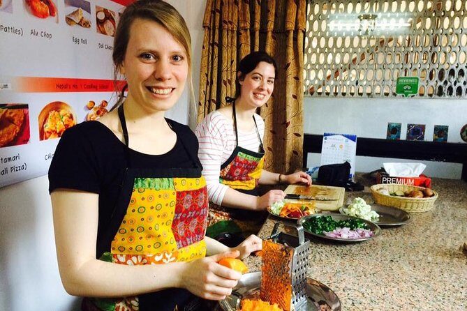 Best Nepali Cooking Class in Thamel with Local Market Trip - The Cooking Experience Itself