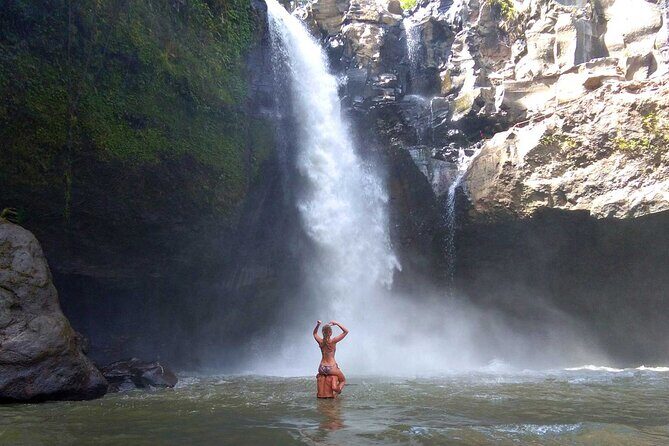 Best of Bali : Bali Temples , Rice Terrace and Waterfall Tour - Starting with Nature’s Marvels: Tegenungan Waterfall