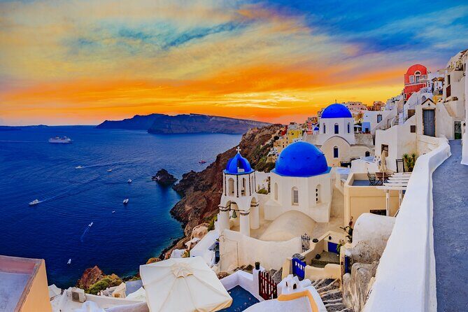 Best of Santorini Full Day Private Trip From Mykonos - Scenic Marvels: Red Beach and Perissa Black Sand Beach