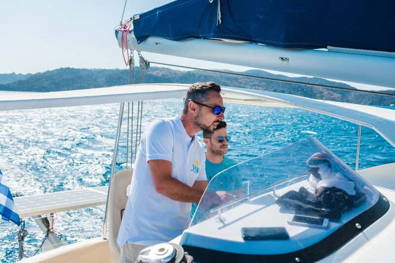 Best of Santorini Private Half-Day Catamaran Cruise - Key Points