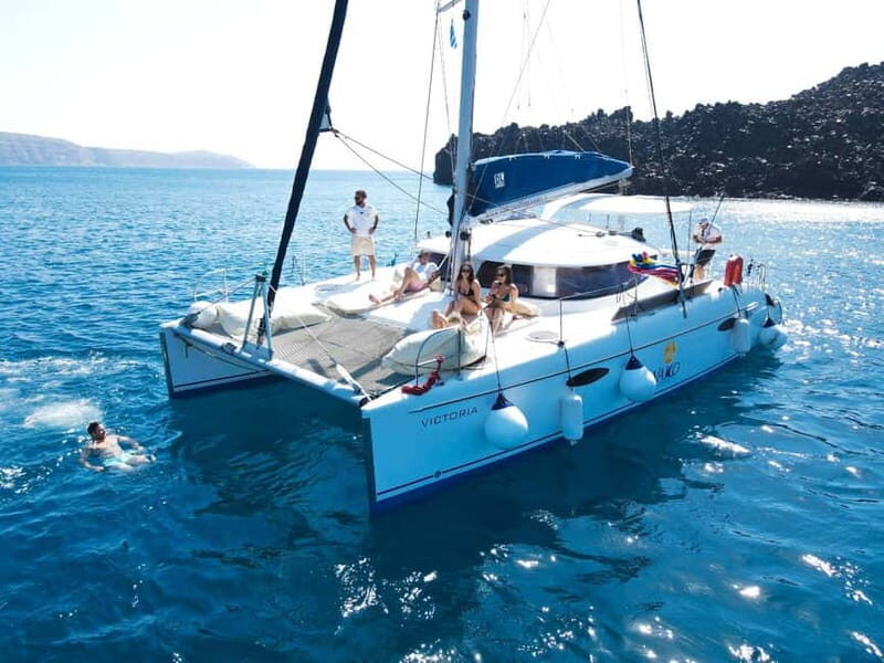 Best of Santorini Private Half-Day Catamaran Cruise - FAQs