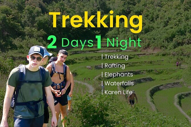Best Seller | 2-Day Jungle Trek: Elephants, Raft & Karen Life - Key Points