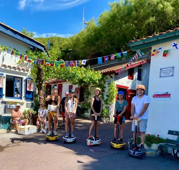 Biarritz happiness: Guided tour on Segway / E-bike + Pala - Key Points