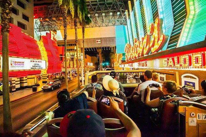 Big Bus Las Vegas: Sightseeing Night Tour by Open-Top Bus - The Realities of the Tour