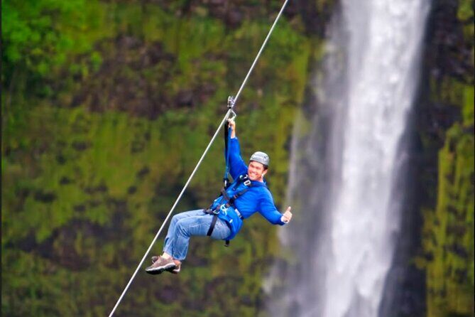 Big Island Zipline over KoleKole Falls w/ Hilo Cruise Ship Pickup - Value Analysis
